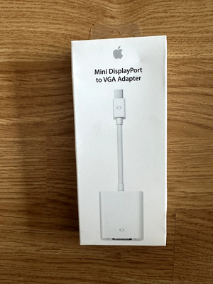 Genuine Apple Mini Display Port to VGA Adapter OEM Mac New in Box NIB ...
