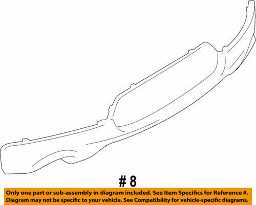 2009-2016 BMW Z4 ROADSTER E89 35i Cabrio Rear Bumper Insert ...