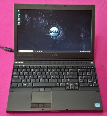 Dell M4700 Intel I7-3740qm 2.7-3.7Ghz 16GB ram 512GB SSD NVIDIA M1000M ...