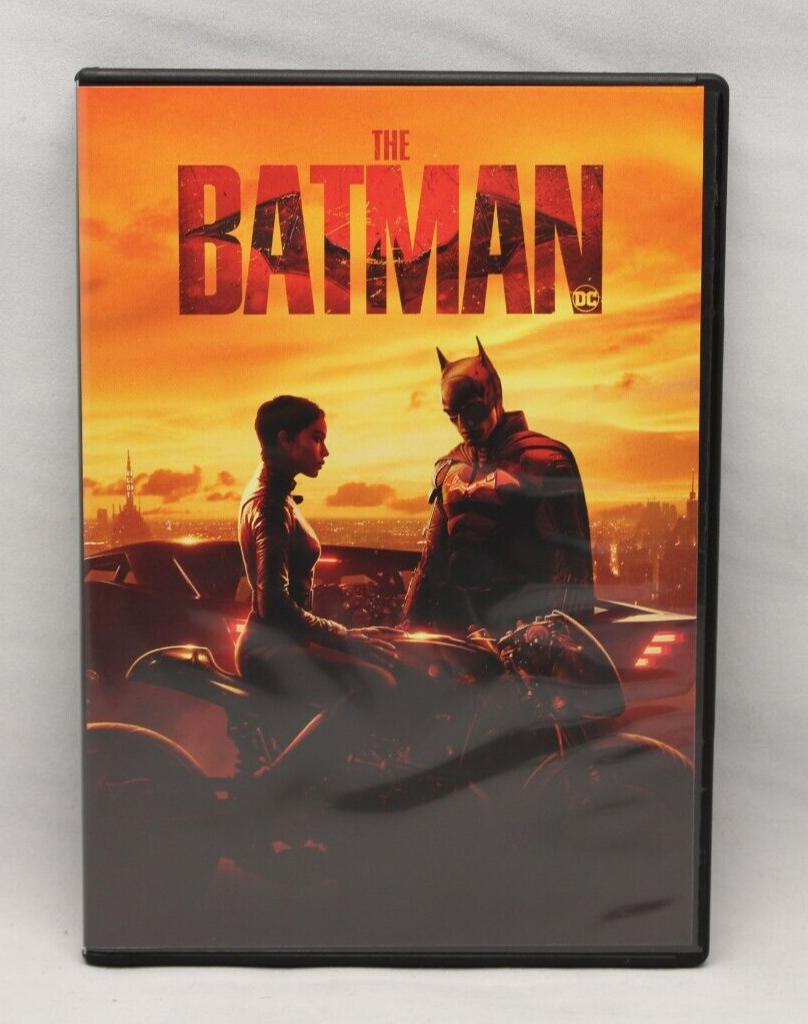 The Batman (DVD, 2022) Robert Pattinson Zoe Kravitz Paul Dano Colin ...