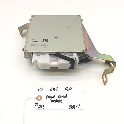 03 04 05 06 07 Infiniti G35 Sedan ECU ECM Engine Computer Unit Module ...