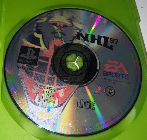 NHL 97 (Sony PlayStation 1, 1996) PS1 Disc Only Tested Vintage Hockey ...