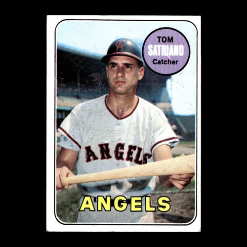 Tom Satriano 1969 Topps California Angels #78 Nice 2 | eBay