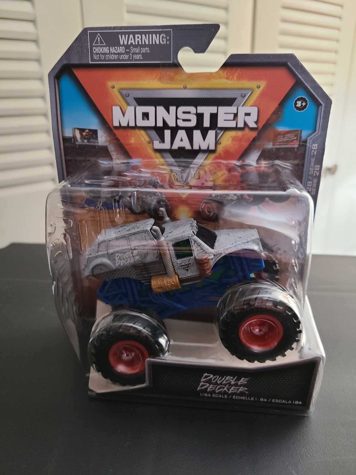 Double Decker Steel Reveal Monster Jam Truck 1:64 Series 28 | eBay