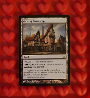 Gavony Township ~ MtG Magic the Gathering - Land | eBay