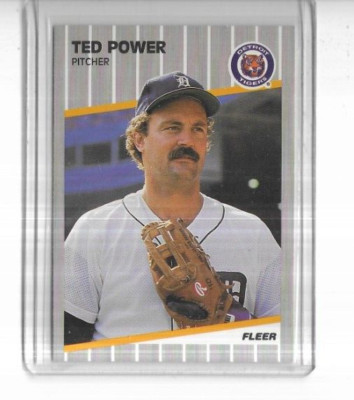 1989 Fleer #142 Ted Power Detroit Tigers | eBay