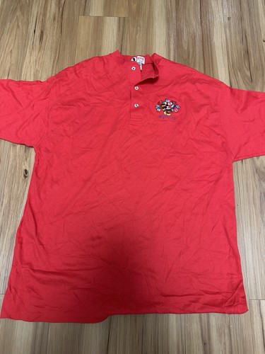 Vtg 90s Disney Originals Polo Shirt 2xl Epcot Mickey Graphic Flags ...