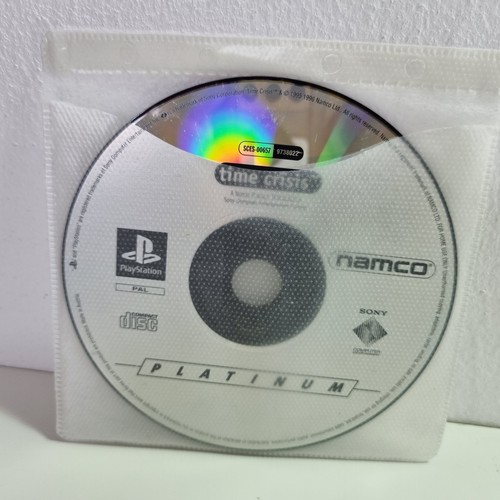 PS1 Time Crisis Playstation PS1 Video Game PAL DISC ONLY Platinum ...