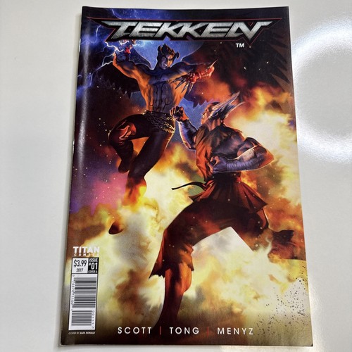Tekken # 1 - Cover A | VF | Titan Comics 2017 | Video Game Comic Book ...