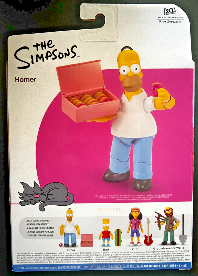 The Simpsons by Jakks Pacific: Homer Simpson 5" Figure | eBay
