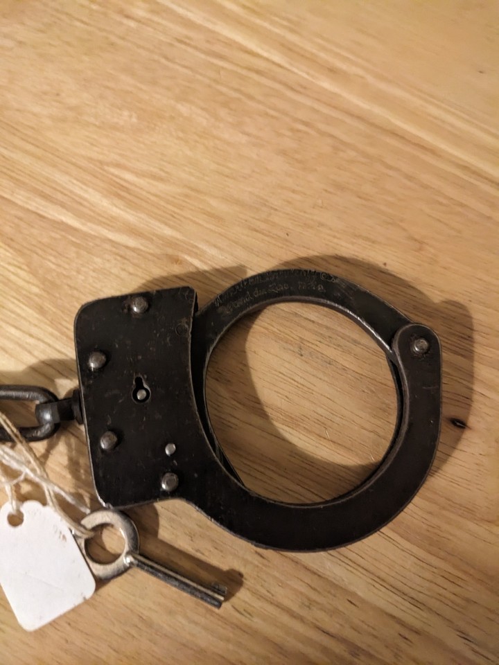 VTG American Handcuff Company Made In Fond Du Lac WI USA Great Quality ...
