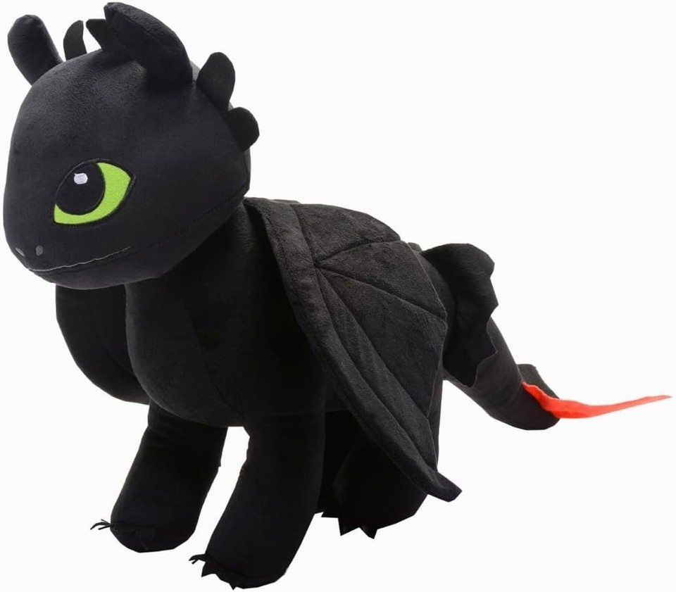 How to Train Your Dragon Toothless Cuddle Pillow - 24" Plush ...