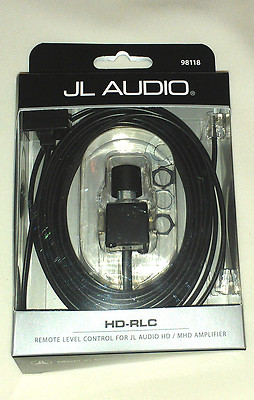 JL AUDIO HD-RLC REMOTE BASS KNOB CONTROL FOR HD MHD CAR AMPLIFIERS NEW ...