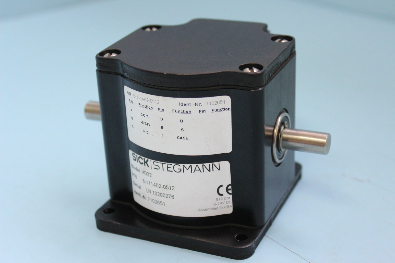 Sick Stegmann Rotary Encoder HD32, 1Pcs, Used, Free Expedited Shipping ...