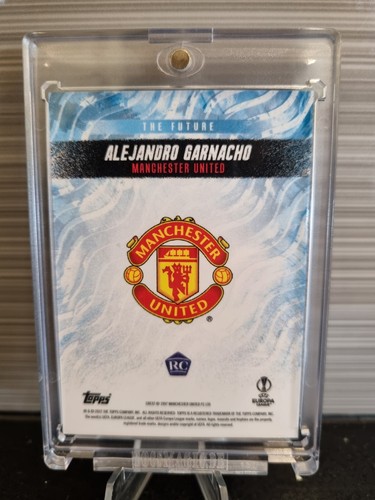 TOPPS JUDE BELLINGHAM PLATINUM SET ALEJANDRO GARNACHO AUTO MAN UNITED ...