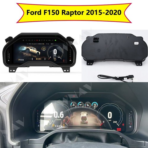 For Ford F150 Raptor 2015-2020 Car LCD Dashboard Digital Cluster Panel ...