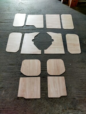 Ford Transit Custom Ply Lining LWB 2013-2024, With Fixing Holes | eBay