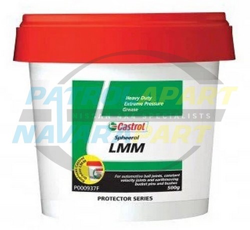 Castrol Spheerol LMM Moly Grease 500g Tub for Ball Joints, Uni Joints ...