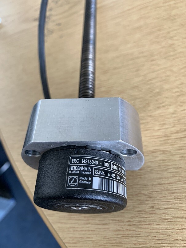 Heidenhain D-83301 Traunreut Encoder, Screw Assembly, Bio-Rad Quaestor ...