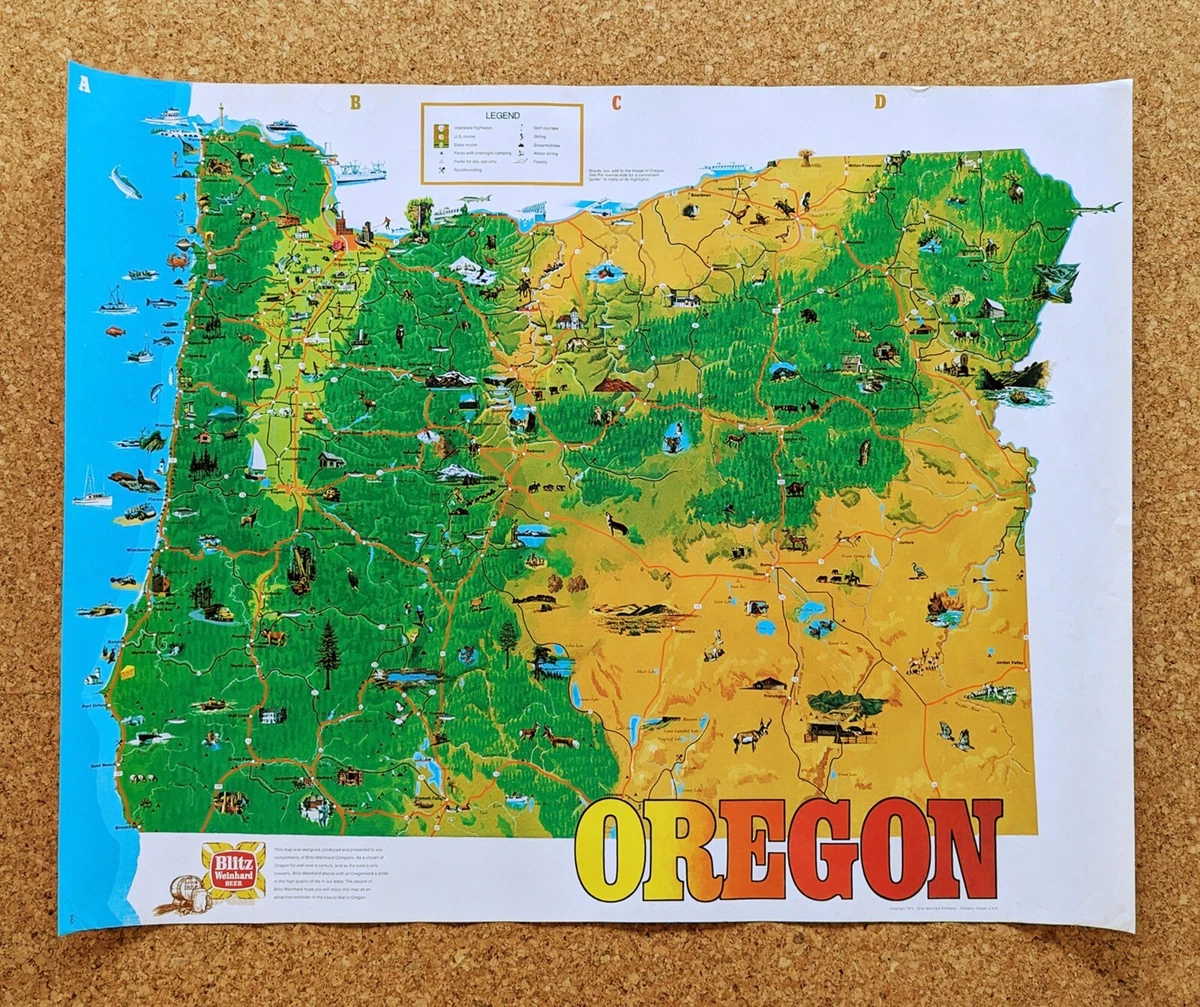 Portland Breweries Map