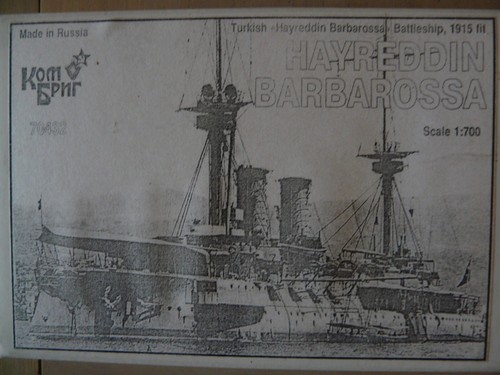 Maquette Bateau 1/700 Combring (Kombpnr) Ref 70432 Turkish "Hayreddin ...