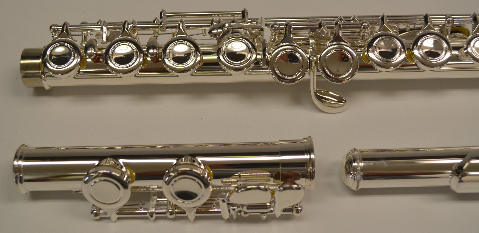 NEW GEMEINHARDT 2SP CLOSED HOLE FLUTE W/SPLIT E KEY - LOW C, OFFSET G/A ...