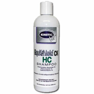 Kinetic EquiShield CK HC Shampoo Anti-Inflammatory Horse Equine 12 oz ...