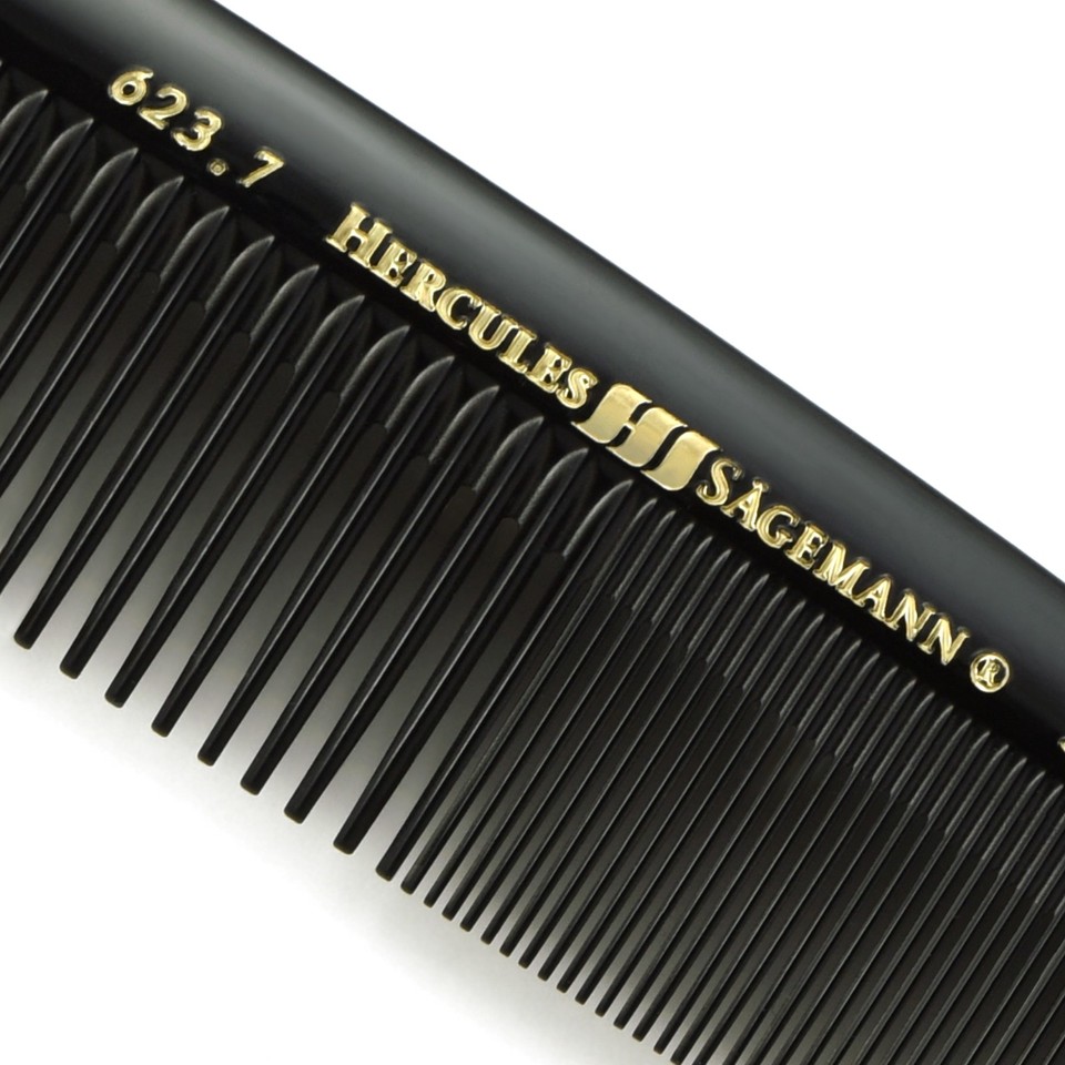 Hercules Sägemann Multipurpose Gents Comb 623-394 Big, Strong & Rounded ...