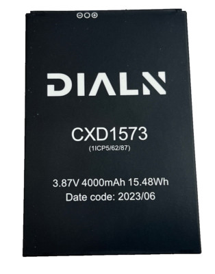 NEW OEM Genuine DIALN CXD1573 4000mAh 3.87V Li-ion Cell Phone Battery ...