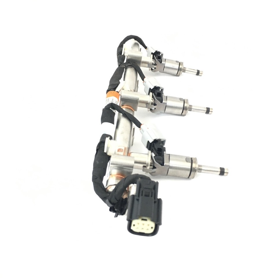 3.5L Ford Turbo EcoBoost Fuel Injector Rail Assembly & Injector (6) SET ...