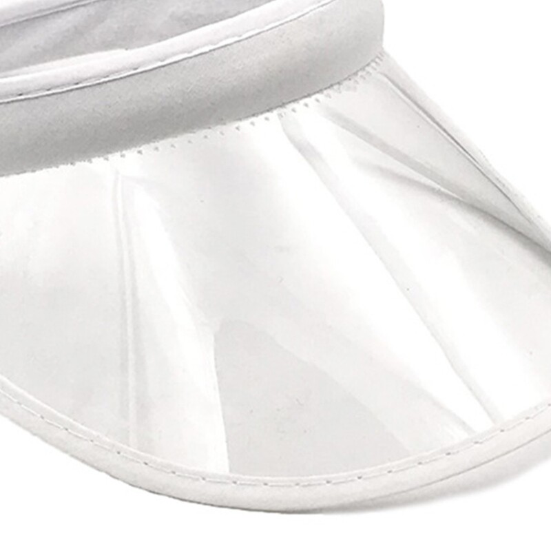 SunHat Clear Visors Hat Summer SunVisor Sunshades Hat For Women Golf ...