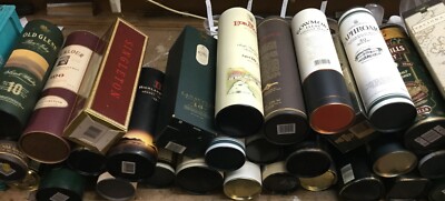 Single Malt Whisky Tubes / Boxes - You Choose - $10 each - See Photos ...
