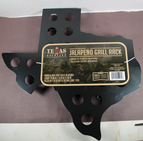 Jalapeno Popper Grill Rack 24 Stuffed Peppers Texas State Bbq Grill TX ...