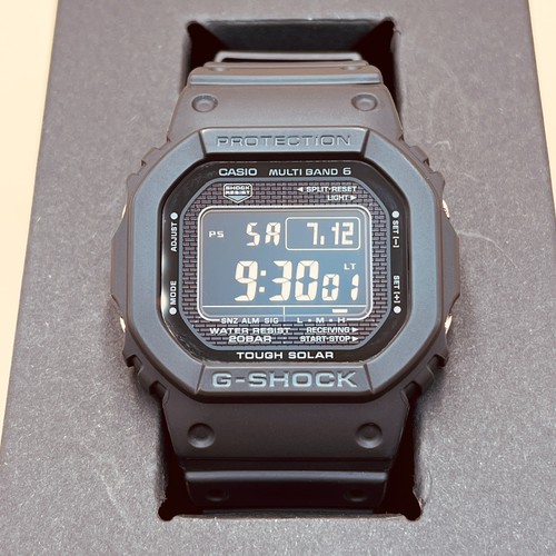 CASIO G-SHOCK GW-5000HS-1JF 5000 SERIES Black Tough Solar Digital Japan ...