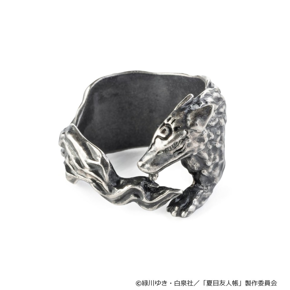 Natsume's Book of Friends Madara Ring Pewter Antique Silver Japan ...