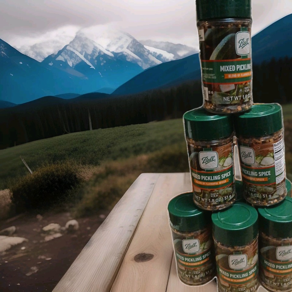 Ball Mixed Pickling Spice, Blend Of Flavorful Spices (1.8 oz Bottle ...