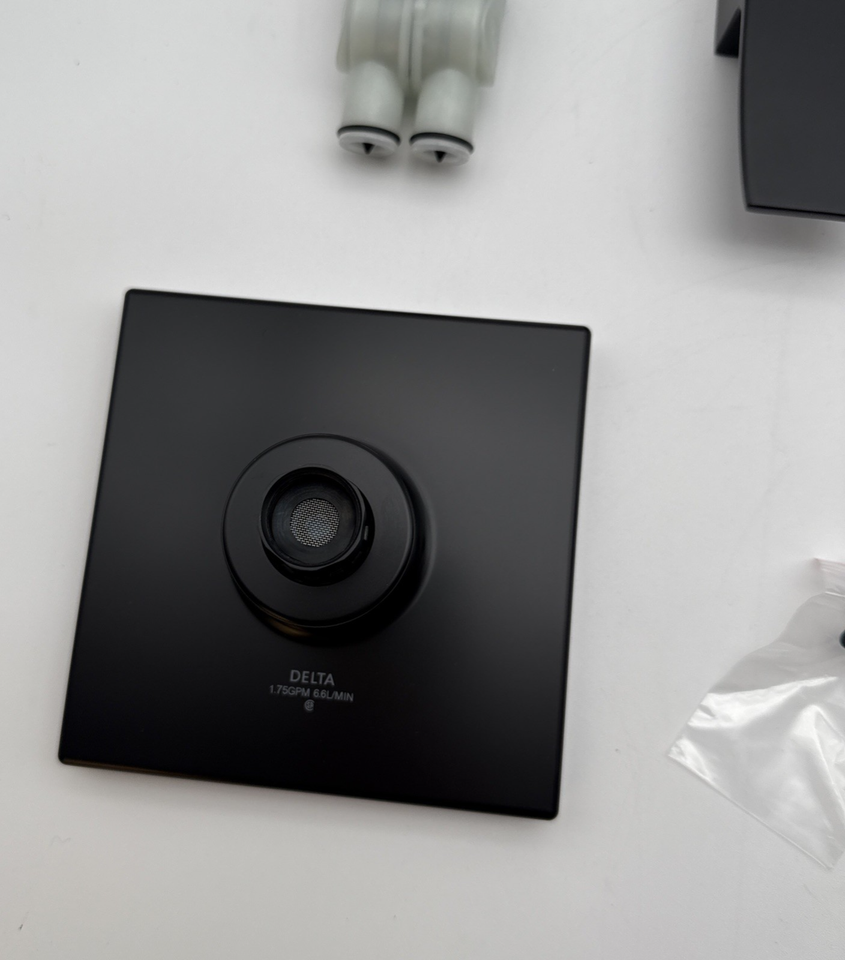 Delta T14267-BL-PP Monitor 14 Series Modern Handle Shower Trim - Black ...