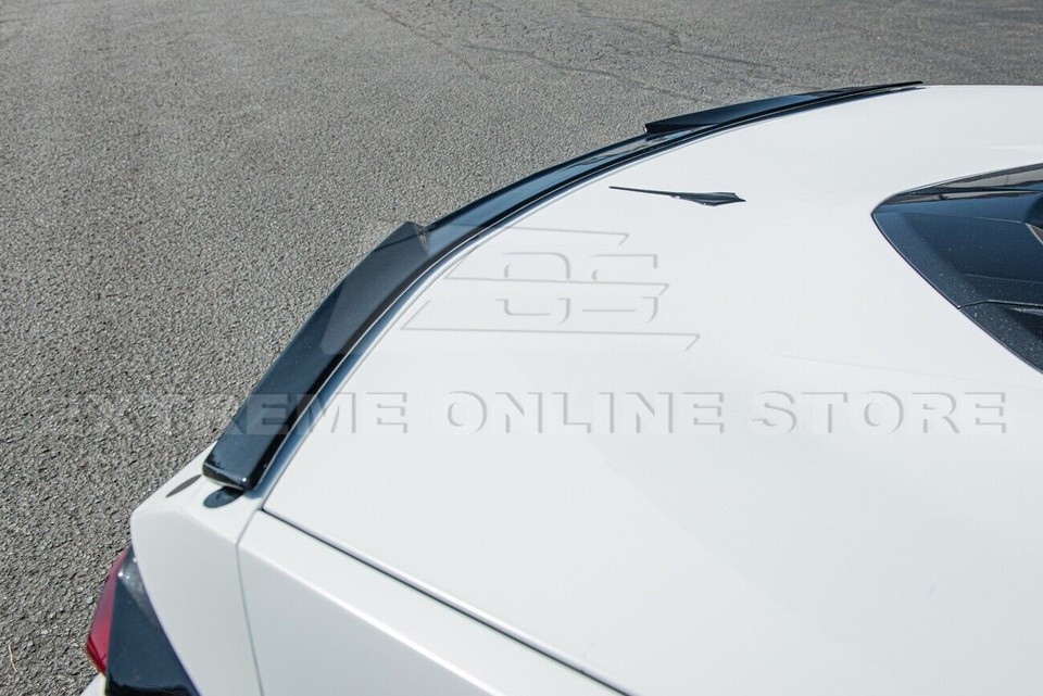 EOS CARBON FLASH AIR DESIGN LOW PROFILE REAR SPOILER WING FOR CORVETTE ...