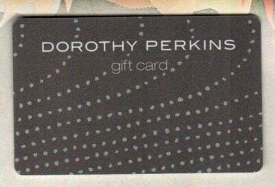 DOROTH PERKINS ( UK ) Beaded Strands 2012 Gift Card ( $0 ) | eBay