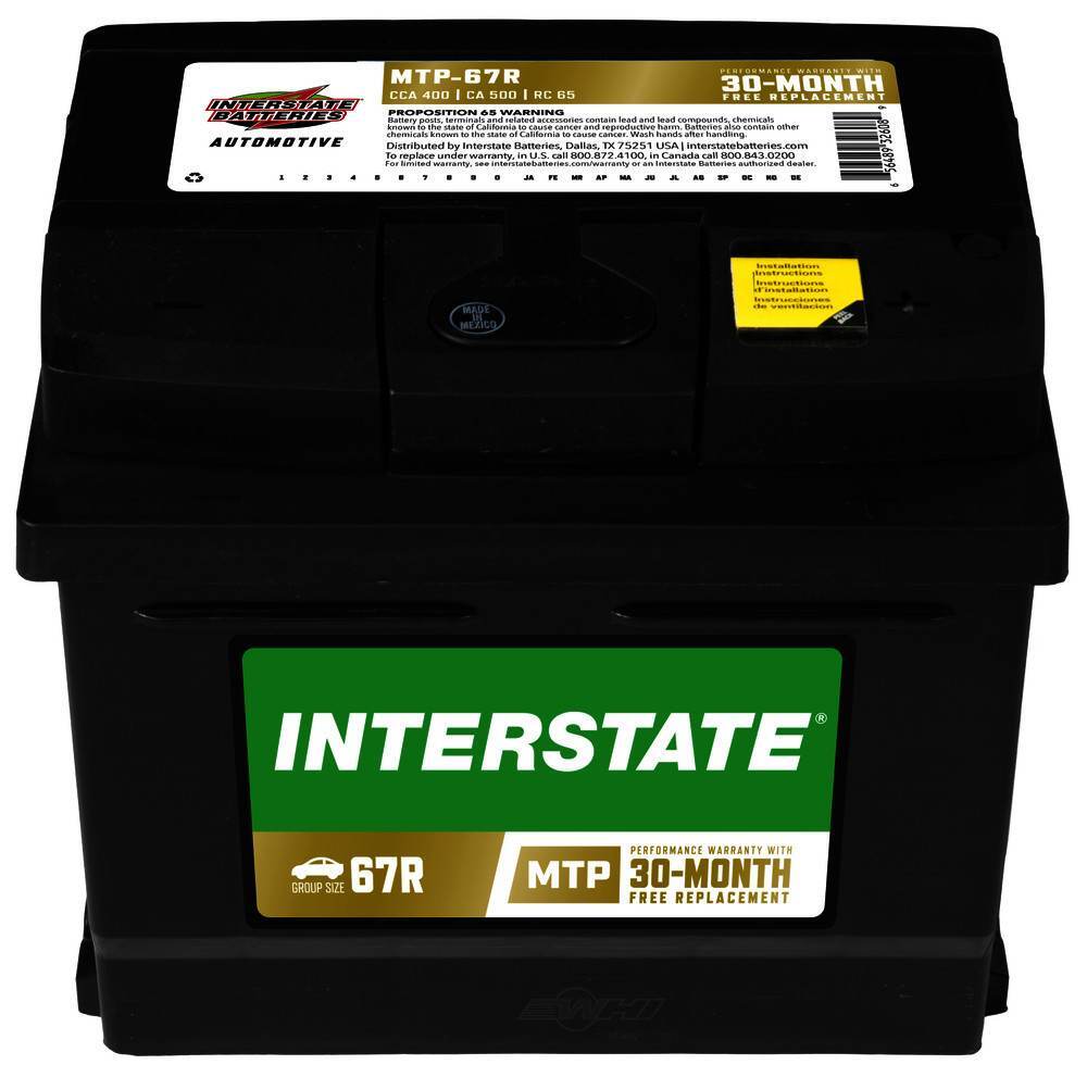 Vehicle Battery-ELECTRIC/GAS Interstate MTP-67R for sale online | eBay
