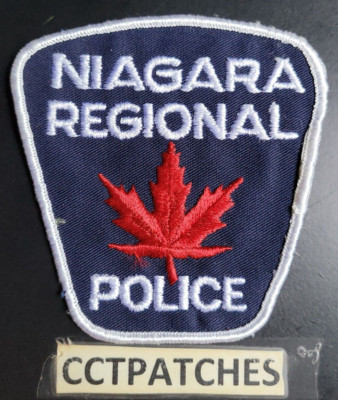 NIAGARA REGIONAL, CANADA POLICE SHOULDER PATCH | eBay
