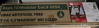holiday time christmas tree 6.5 Ft. Madison Pine W/Color Changing ...