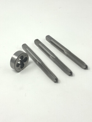 1/4"-20 (1/4" x 20) HSS Quality 3 Tap Set & HSS Die With Cases | eBay