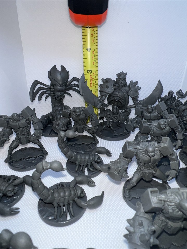 Myth Board Game Miniatures Scorpions Mages Skull Boss DnD Dungeons ...
