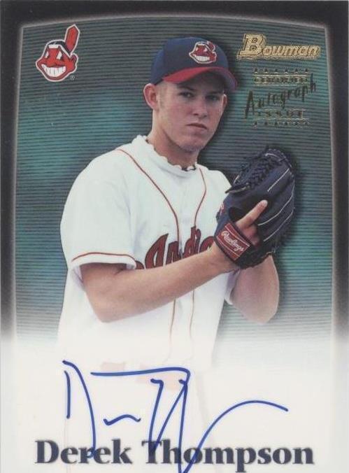 2000 Bowman Draft Picks & Prospects - Autograph Derek Thompson #BDPA30 ...
