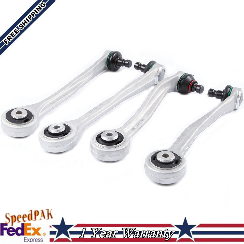 4x Front Upper Suspension Control Arm Kit Fit For Audi A4 A5 B8 Q5 RS4 ...