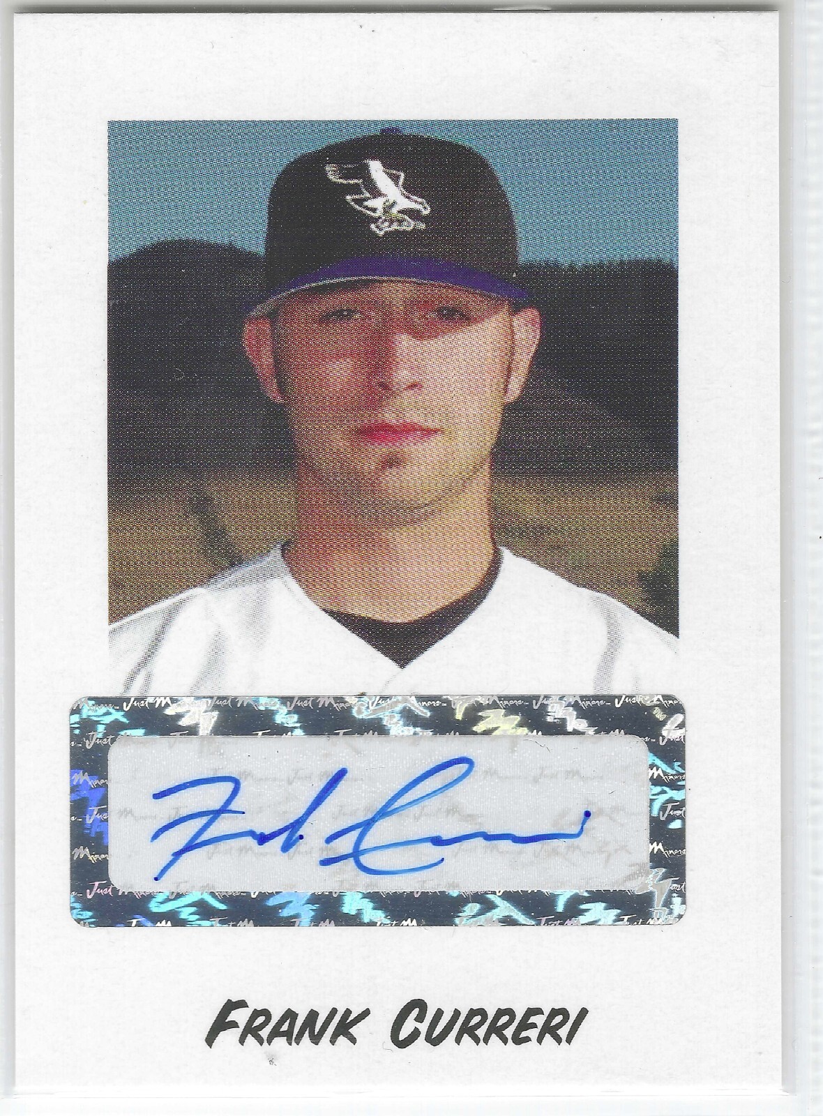 Frank Curreri Auto - Signed Autograph 2004 Just Rookies #20 - Missoula ...