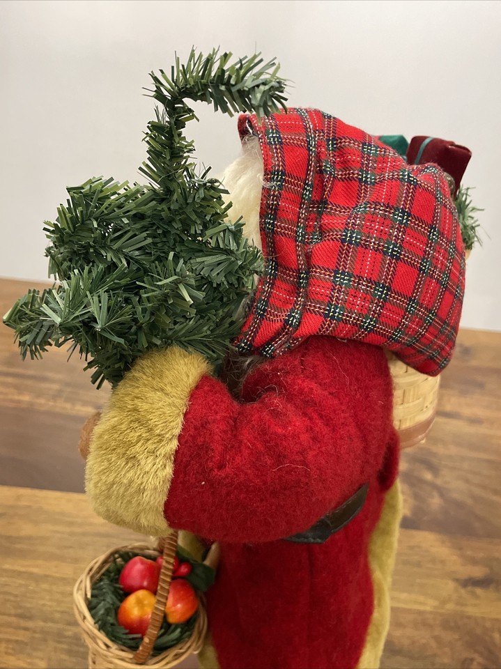 Amazing Large Vintage Old World Style Santa Kris Kringle 16” Christmas ...