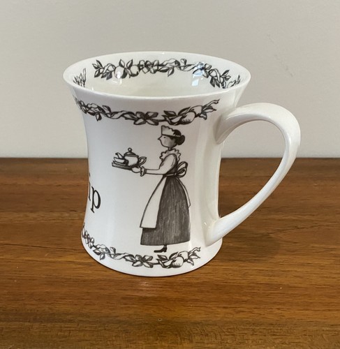 HUDSON & MIDDLETON HER LADYSHIP FINE BONE CHINA MUG CUP TEA HOURGLASS ...