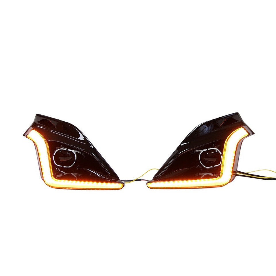 Front Fog Light LED Daytime Running Lights Fit Toyota Hilux GR Sport ...